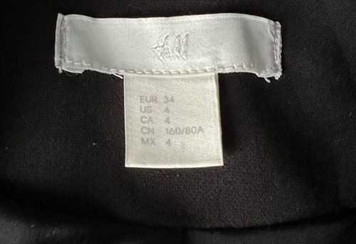 Пиджак чёрный H&M размер 34