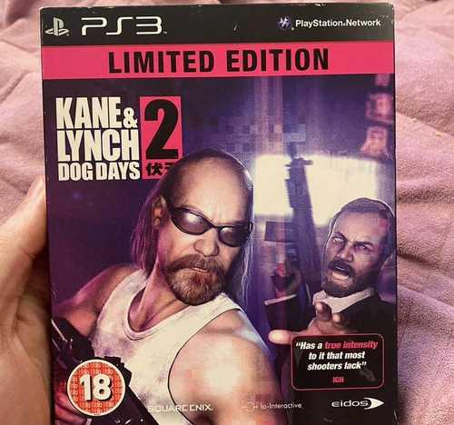Kane and lynch dog days 2 limited edition ps3