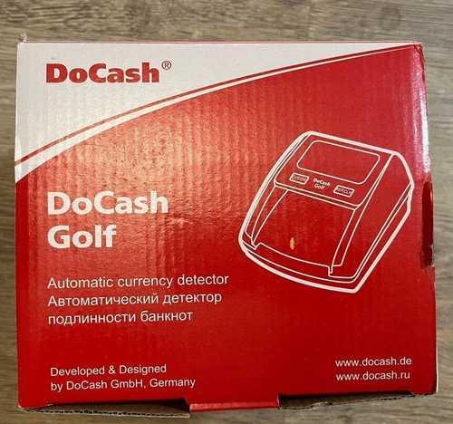Docash golf детектор банкнот