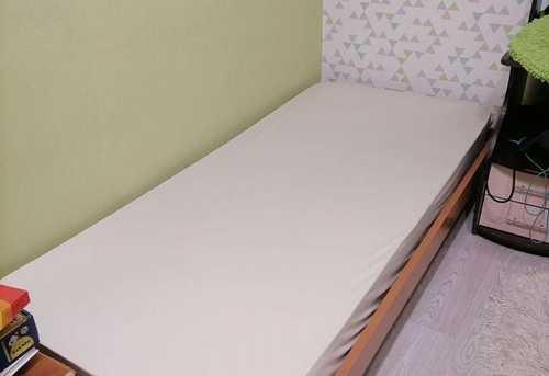 Кровать с ортопедическим основанием бу