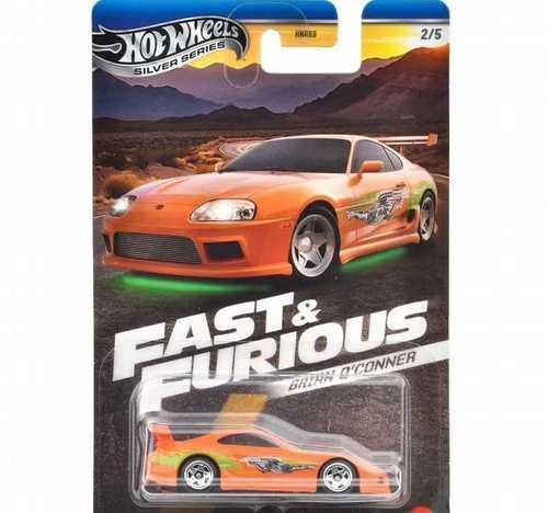 Hot Wheels Toyota Supra Silver Series