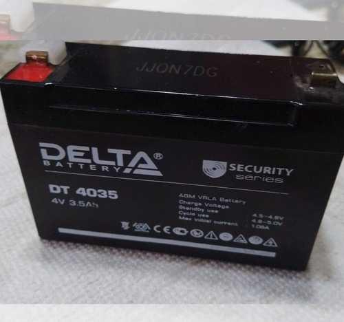 Аккумуляторная батарея Delta DT 4035 4v 3,5 Ah