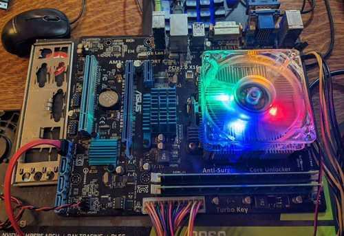 Комплект FX8350 +16GB +M5A78L-M +RGB кулер