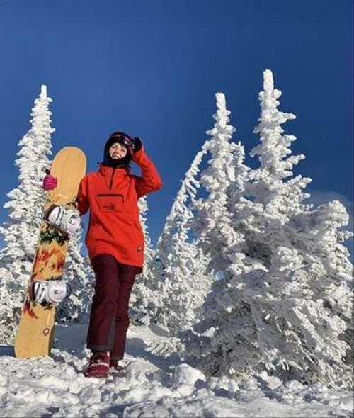 Сноуборд Arbor с креплениями Nitro