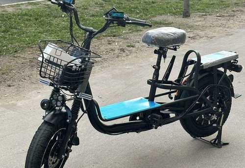 Электровелосипед спортик люкс pro с акб 60v/33ah