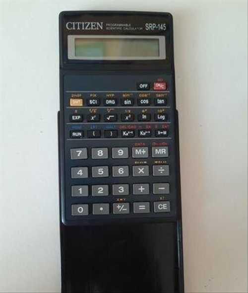 Инженерный калькулятор Citizen SRP-145