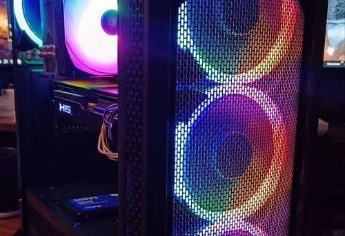 Игровой i7, 4 ядра, 16 Гб DDR4,RX 480 8Gb,SSD,HDD