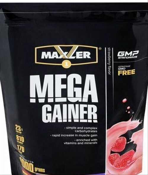 Maxler Mega Gainer (1000 гр.) Клубника