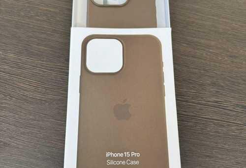 Чехол iPhone 15 pro кожаный