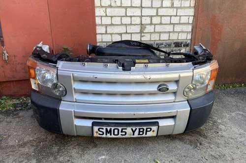 Ноускат серебристый Land Rover Discovery 3