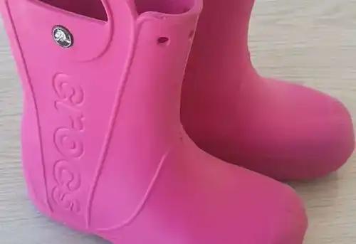 Сапоги резиновые Crocs J1 (32-33р-р)