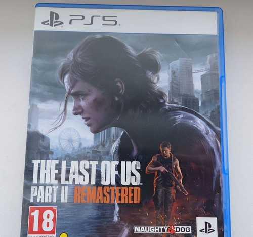 The last of us 2 remastered ps5 диск