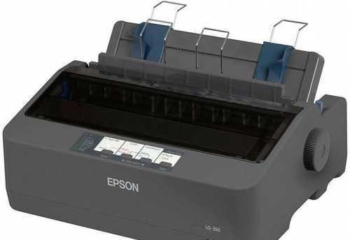 Принтер Epson LQ-350 черно-белая печать, матричный