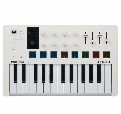 Arturia MiniLab3 midi Keyboard Controller (Новый)