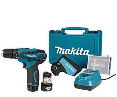 Аккумуляторная дрель-шуруповерт Makita df330dwe