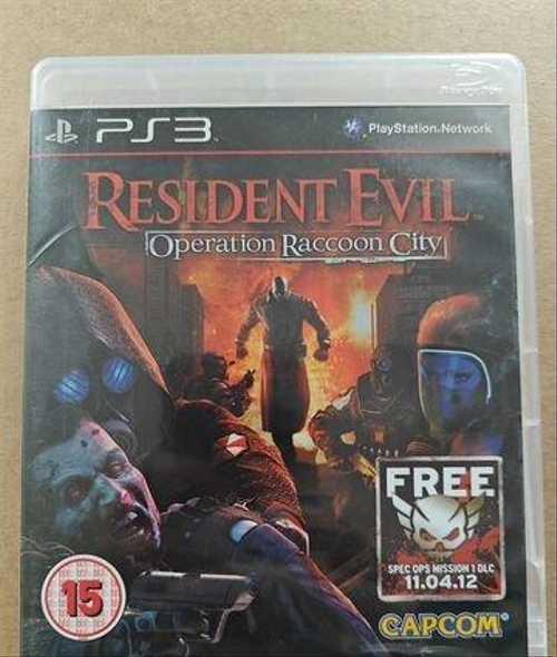 Resident Evil: Operation Racoon City ps3