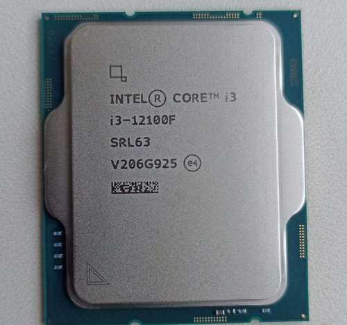 Процессор intel core I3 12100f