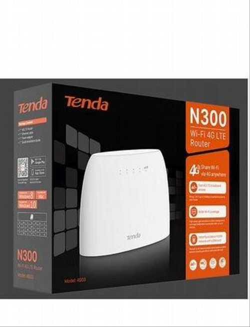 Роутер (маршрутизатор) Tenda 4G03 с сим-картой