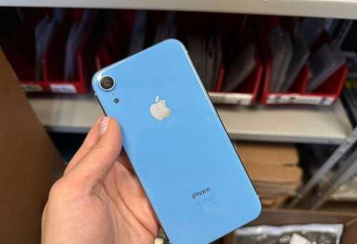Корпус iPhone XR синий (Арт.70312)