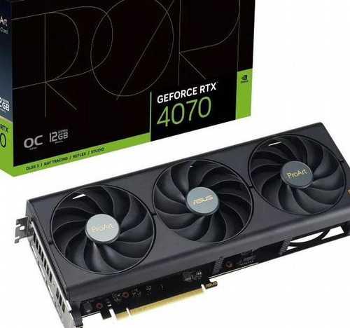 Видеокарта Asus GeForce RTX 4070 proart OC 12G