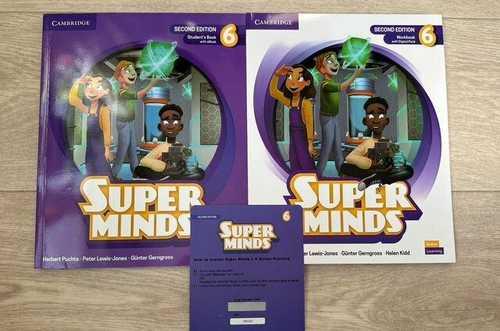 Super minds 6, second edition + online