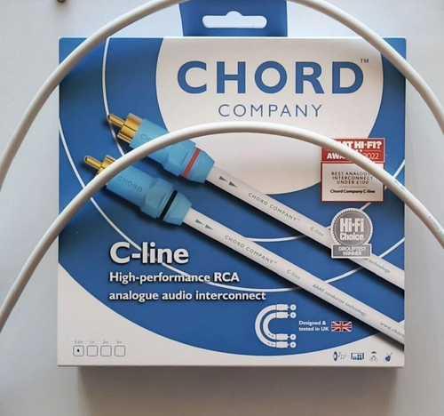 Межблочный кабель Сhord C-line Analogue RCA 0,5 m