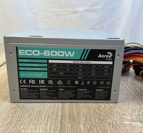 AeroCool ECO 600W