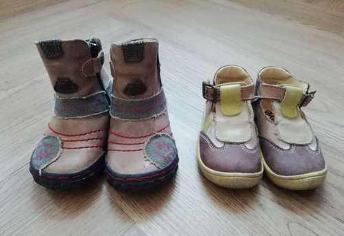Ботинки, сандалии детская обувь размер 20, 21