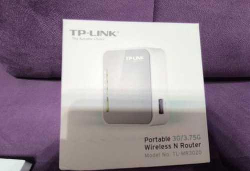 Портативный Wi-Fi роутер TP-link TL-MR3020