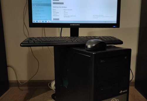 Продам компьютер (Системный блок+монитор)