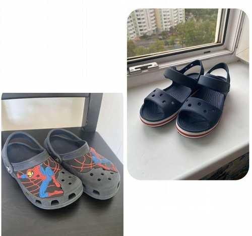 Сабо и сандалии crocs j1