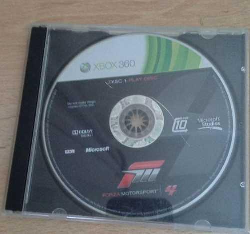 Диск Б/У не LT forza motorsport 4 на Xbox 360