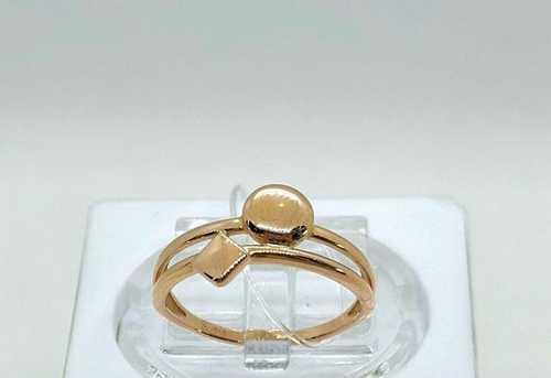Золотое кольцо без камня 585 (Врш ТЦ)