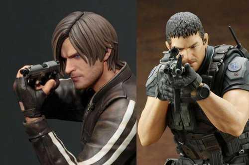 Фигурки Resident Evil ArtFX Leon и Chris