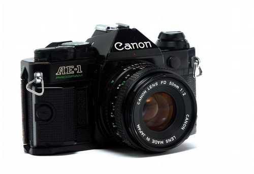 Canon AE-1 + Canon Lens FD 50mm f2