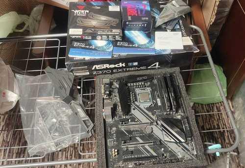 Комплект 8700k+ASRock Z370+Patriot Viper 4400 16gb