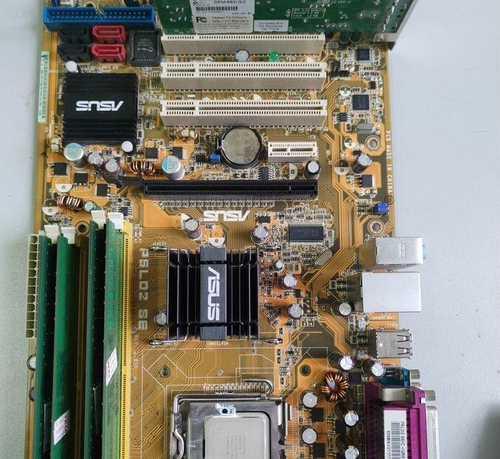 Материнская плата asus P5LD2 SE LGA 775 DDR 2