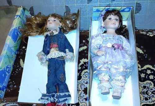 Кукла фарфоровая euro collection