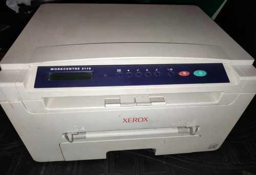 Принтер xerox 3119
