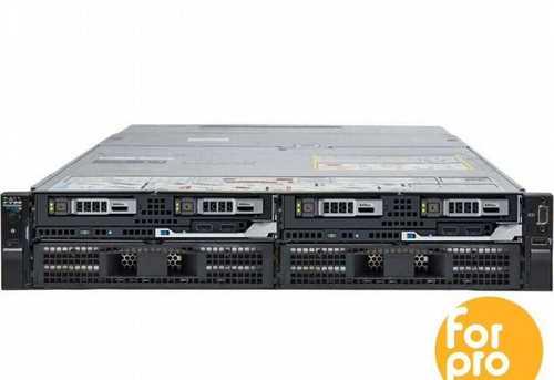 Сервер dell FX2S 2xFC630 4xE5-2670v3 1024GB, H730