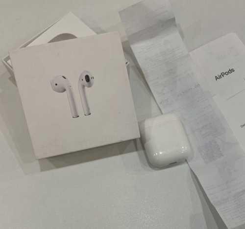 Наушники Apple Airpods 1 (оригинал)