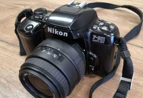 Nikon F-601 AF + Sigma DL zoom 35-80mm 4-5,6