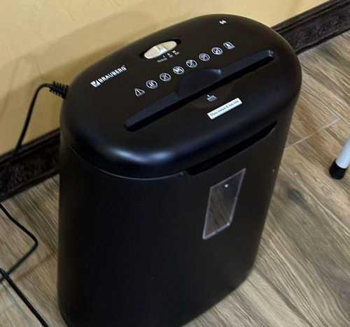 Шредер для бумаги brauberg s6