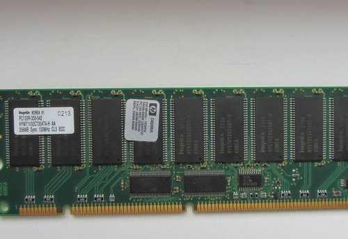 Оперативная память PC133 sdram REG 256MB ECC