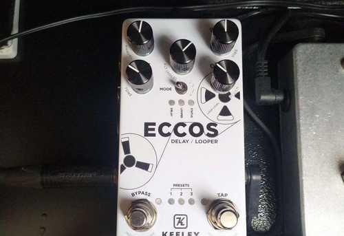 Гитарная педаль Keeley Eccos Delay/Looper