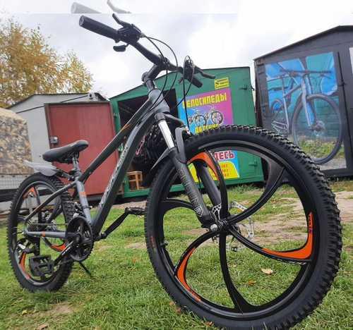 Горный велосипед mtb dulun новый 24r
