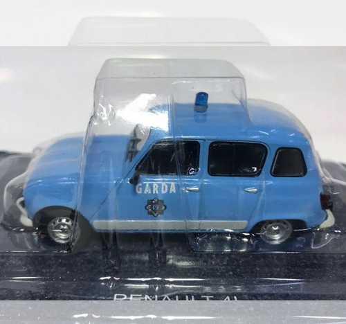 Модель Renault 4L Garda 1:43 Police Cars №76