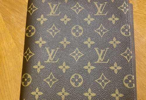 Кожаный чехол для ежедневника Louis Vuitton