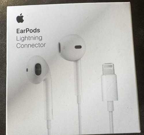 Наушники apple earpods оригинал