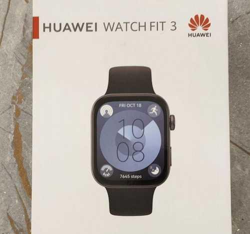 Смарт-часы Huawei Watch Fit 3